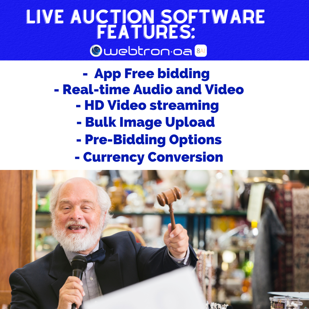 Live Stream Auction Software Streaming Online Auctions ...